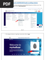 APB System SOP for Aadhaar Seeding | PDF | Banks | Money
