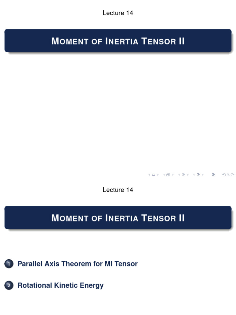 L14 MITensorII | PDF