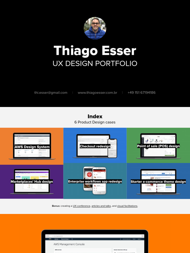 Thiago Esser Ux Portfolio | PDF