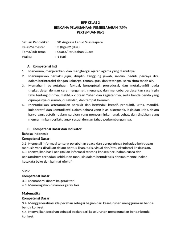 RPP Tema 5 ST 2 | PDF