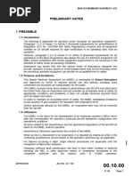 Minimum Equipment List Categories | PDF