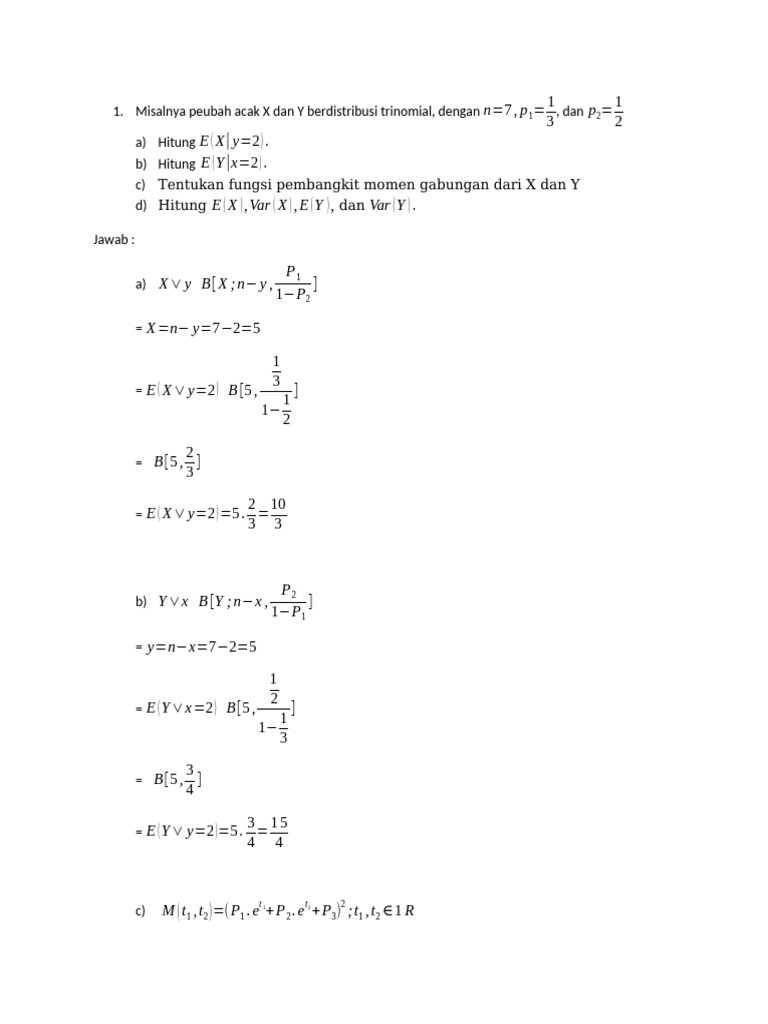Soal PSM - 2 Agustus 2024 | PDF