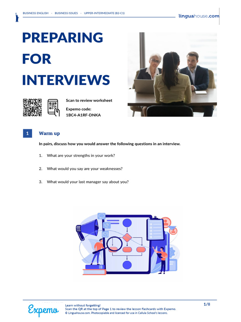 preparing-for-interviews-american-english-teacher | PDF