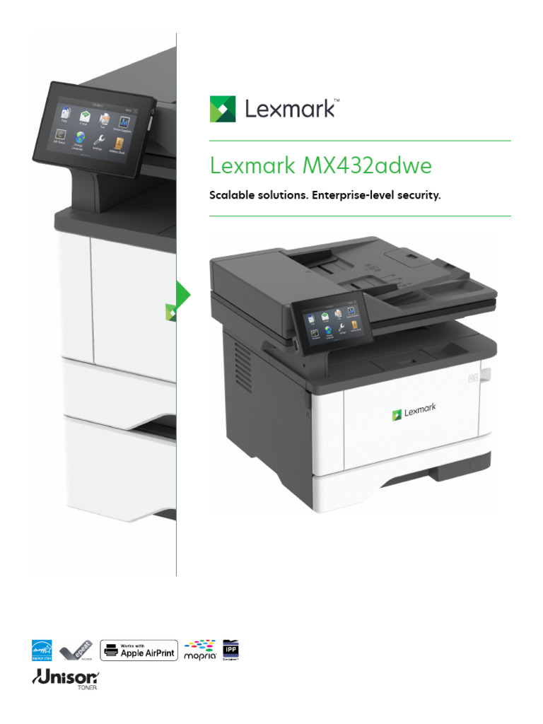 MX432adwe Brochure | PDF