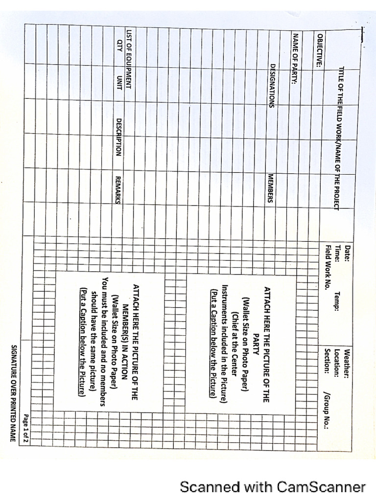 Field-notes-template | PDF Field-notes-template | PDF