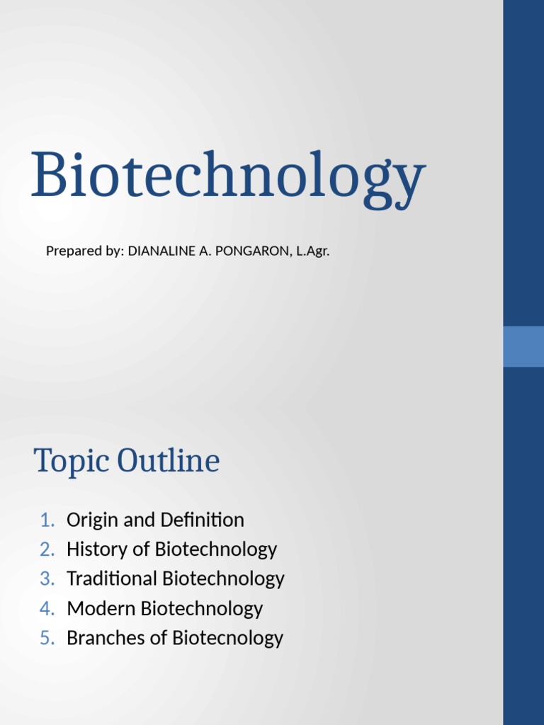 Biotechnology | PDF