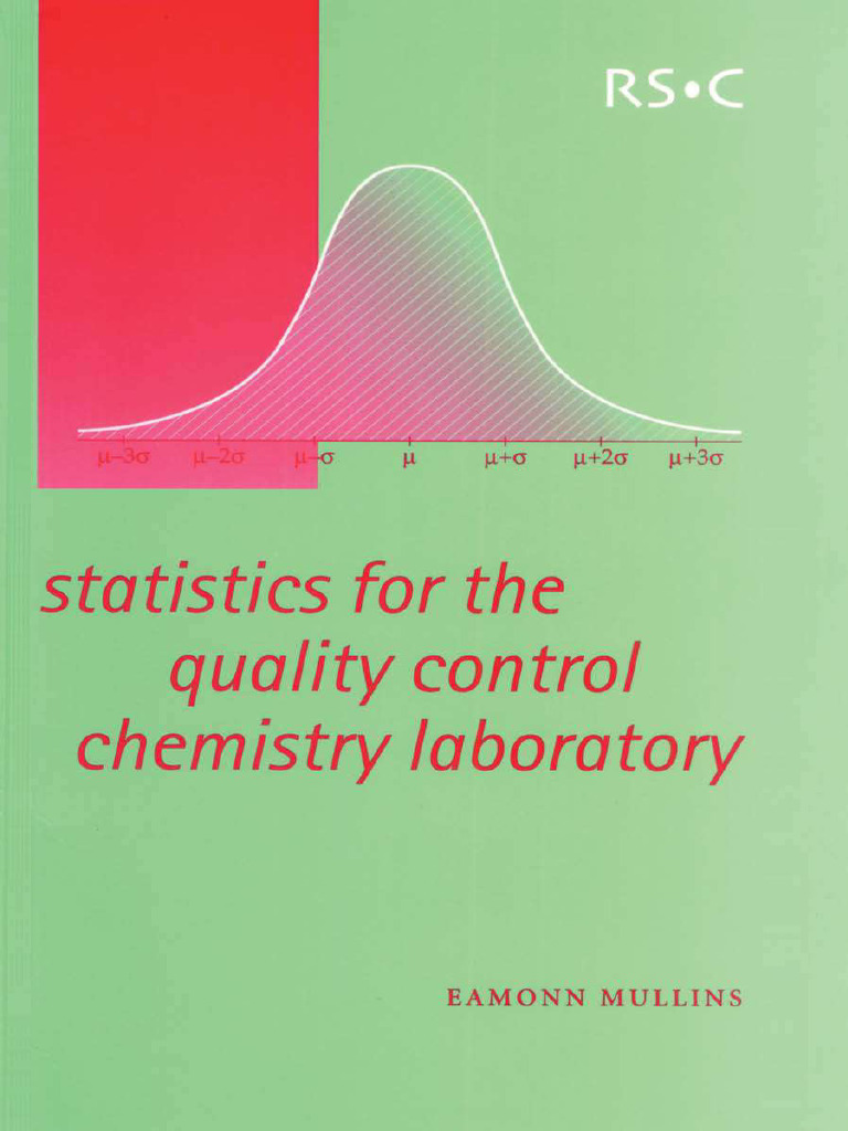 Quality Control Chemistry Lab Statistics 1718240880 | PDF