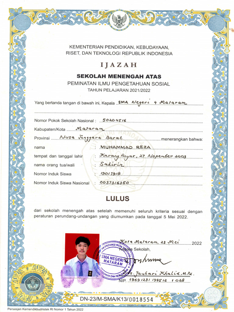 Ijazah 20240902 - 21190096 | PDF