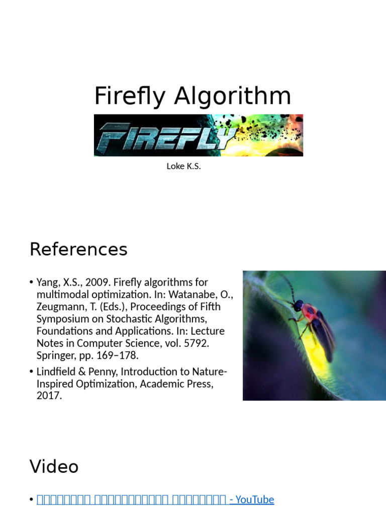 Firefly | PDF