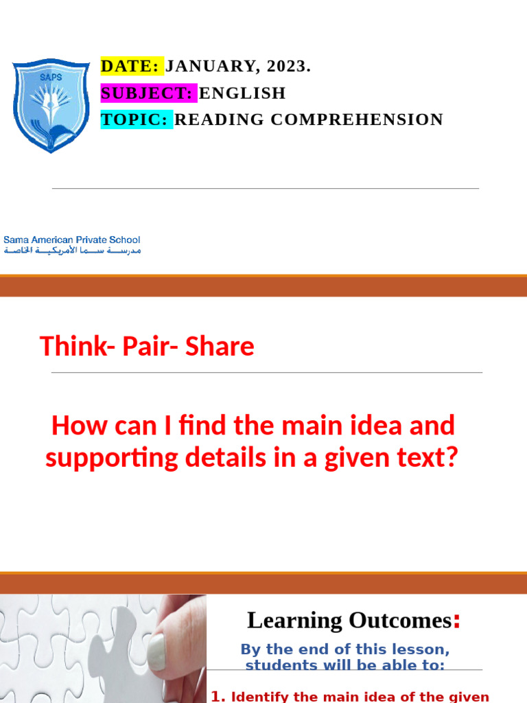 Gr.4 - Reading Comprehension | PDF
