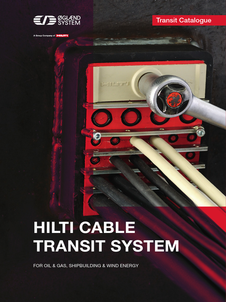 Hilti Cable Transit Catalogue 2019 PDF | PDF