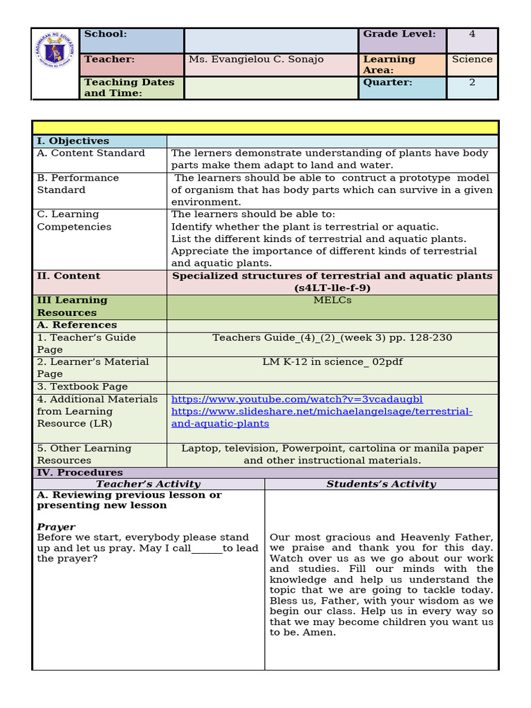 DLP-Science-G4-Q2 | PDF