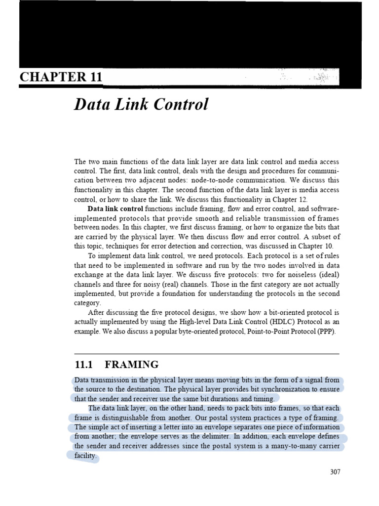 2-Data Link Layer | PDF