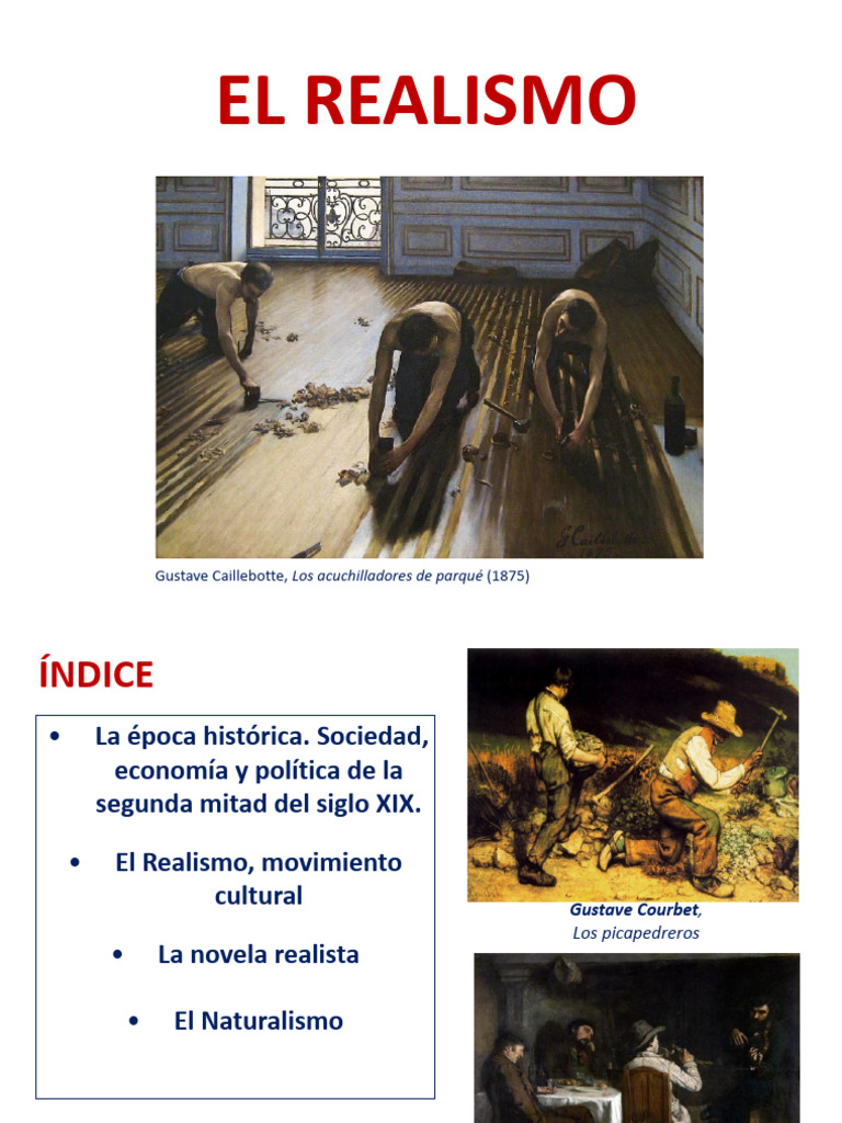 El Realismo y El Naturalismo | PDF