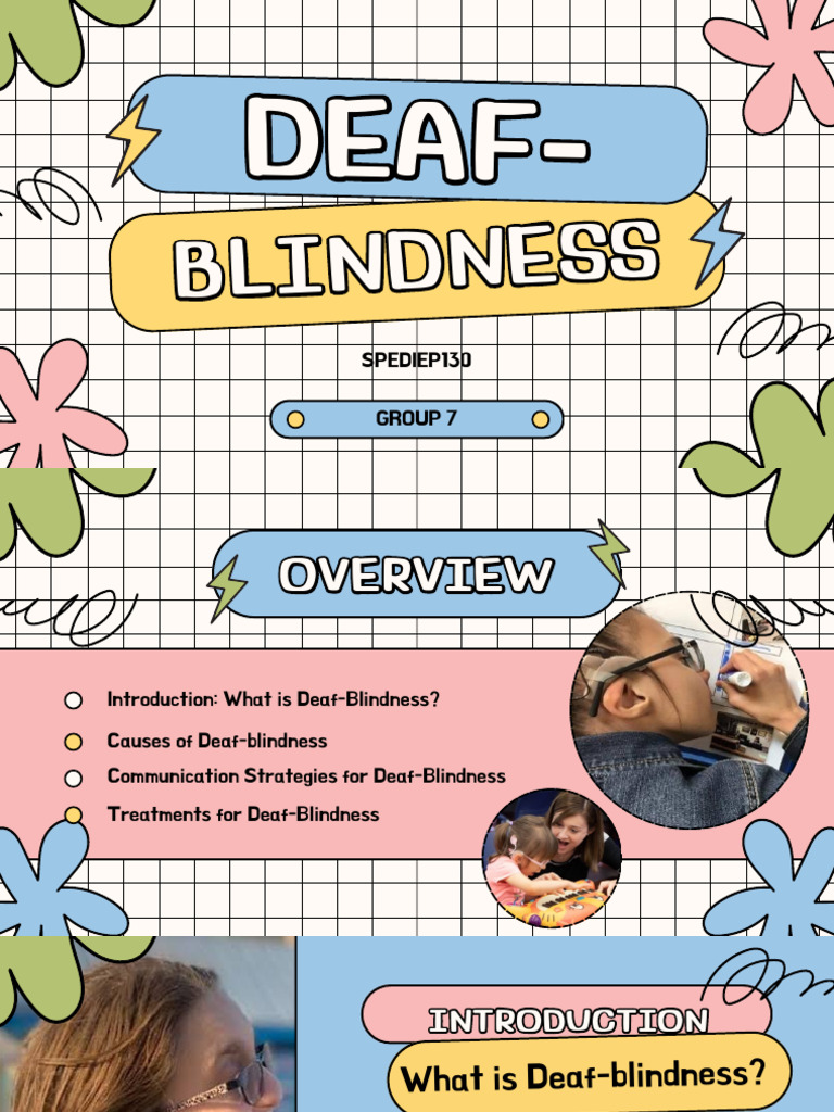 g7 - Spdiep130 Deaf Blindness | PDF