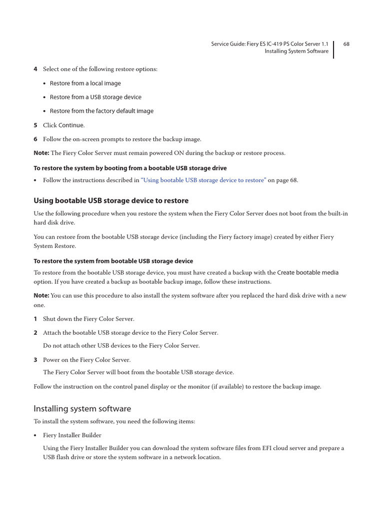 IC 419SystemSoftwareInstallInstr | PDF