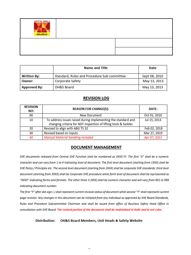 Material Handling And Lifting Operations Pdf