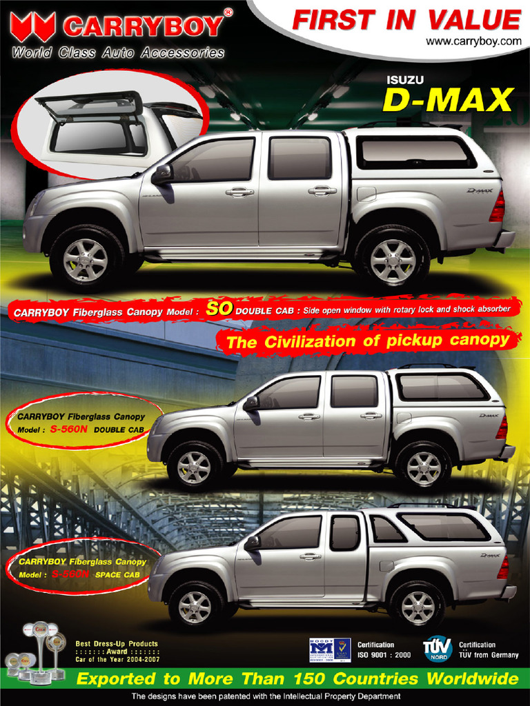 Carryboy Dmax | PDF