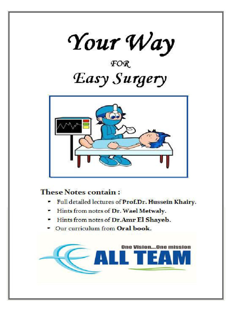 Your Way For Easy Surgery (All Team) Word | PDF