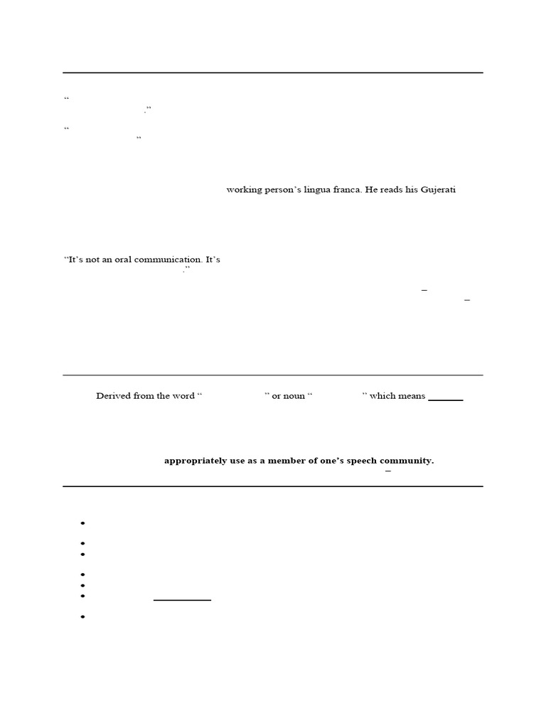 Pur. Comm. 1st Lesson (Reviewer) | PDF