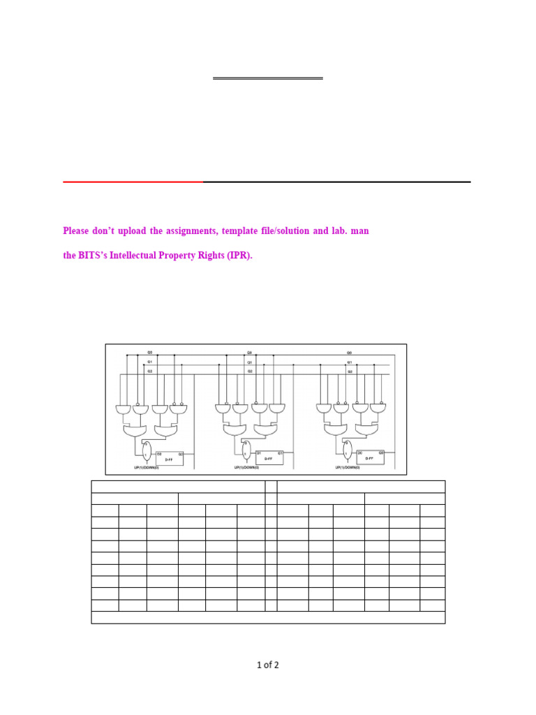 Lab 1 a GrayCounter | PDF