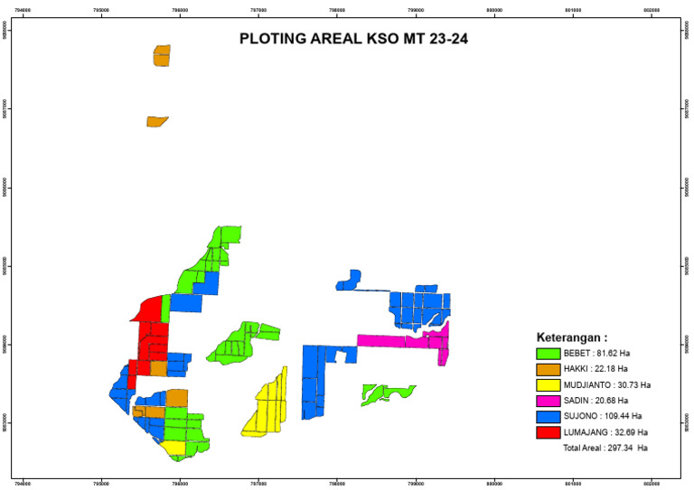 Peta Ploting Kso MT 23-24 | PDF