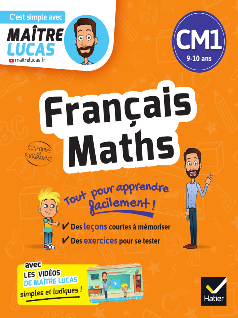 Français Et Maths CM1 - Nodrm | PDF