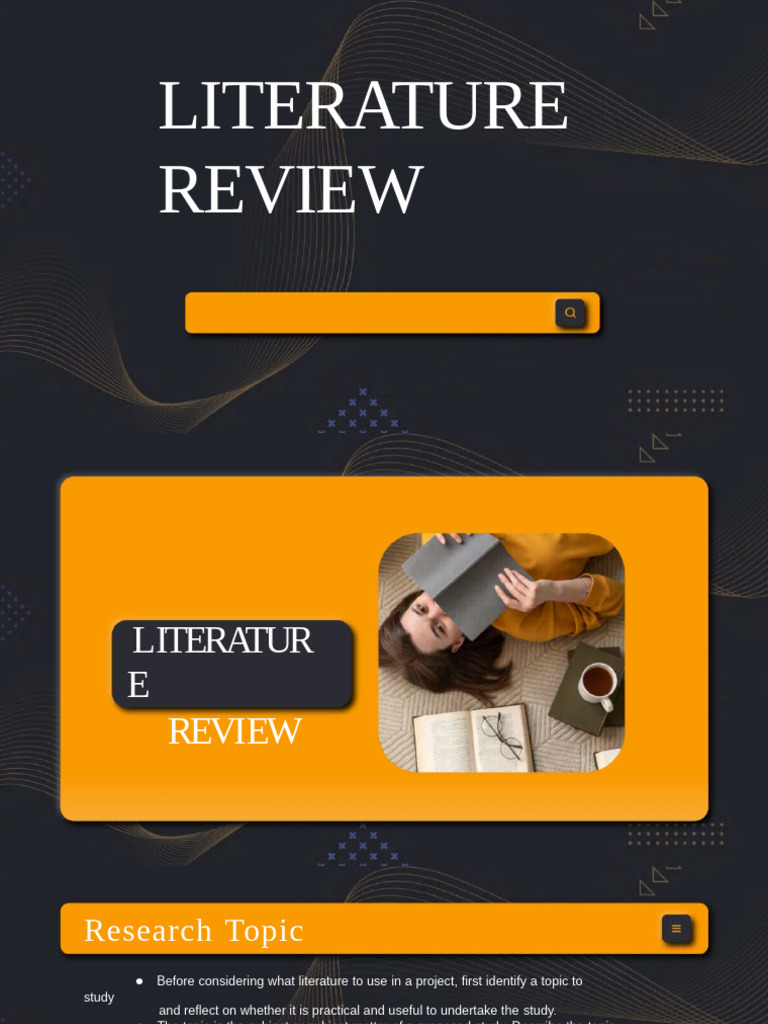 Lit Review | PDF