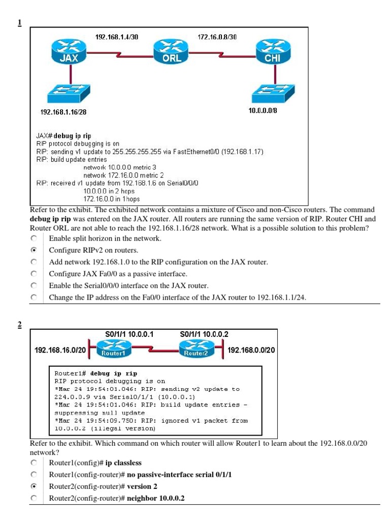 Ccna 07 | PDF | Router (Computing) | Routing