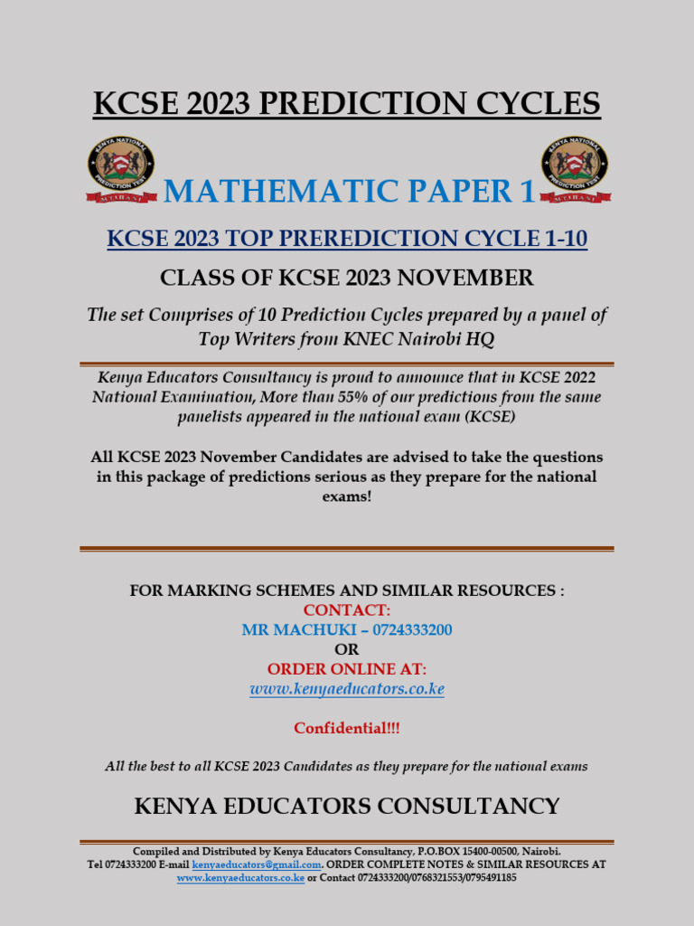 Mat Pp1 Top Prediction Master Cycles | PDF