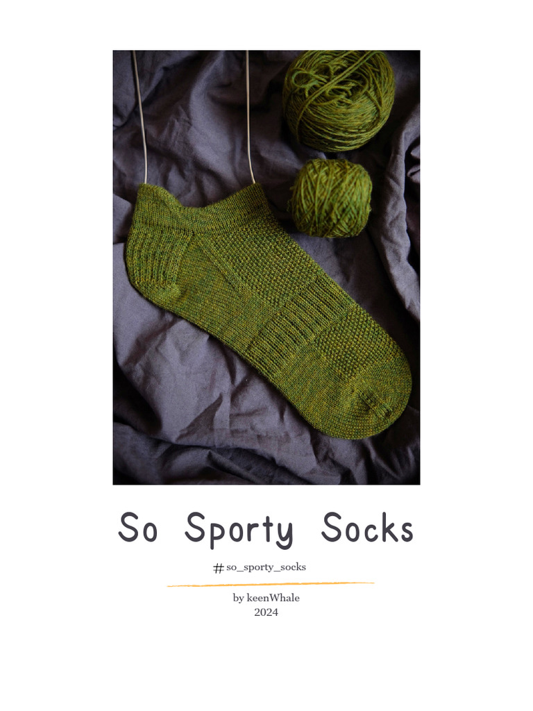 So_Sporty_Socks_pattern | PDF
