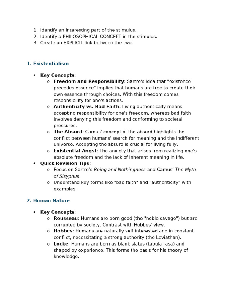 Philosophy Paper 1 | PDF