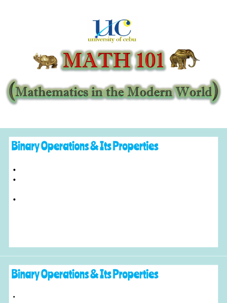 023FBC Binary Operations | PDF 023FBC Binary Operations | PDF