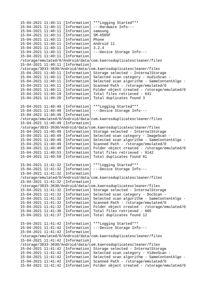 Log | PDF