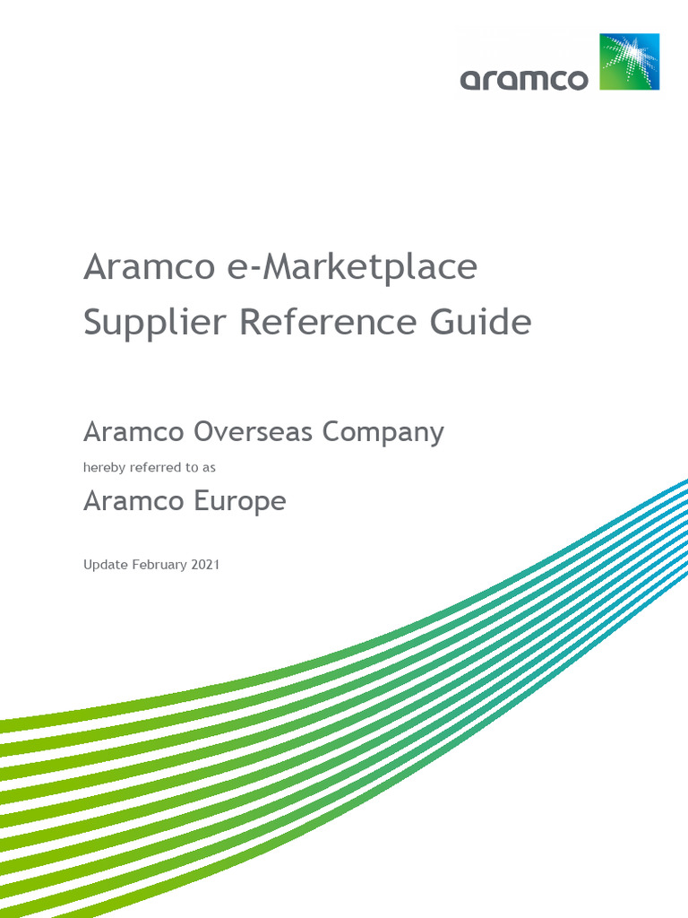 E-Marketplace Supplier Reference Guide - Update Feb 2021 | PDF