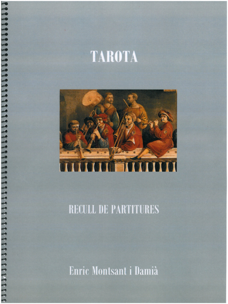 Tarota, Recull de Partitures | PDF