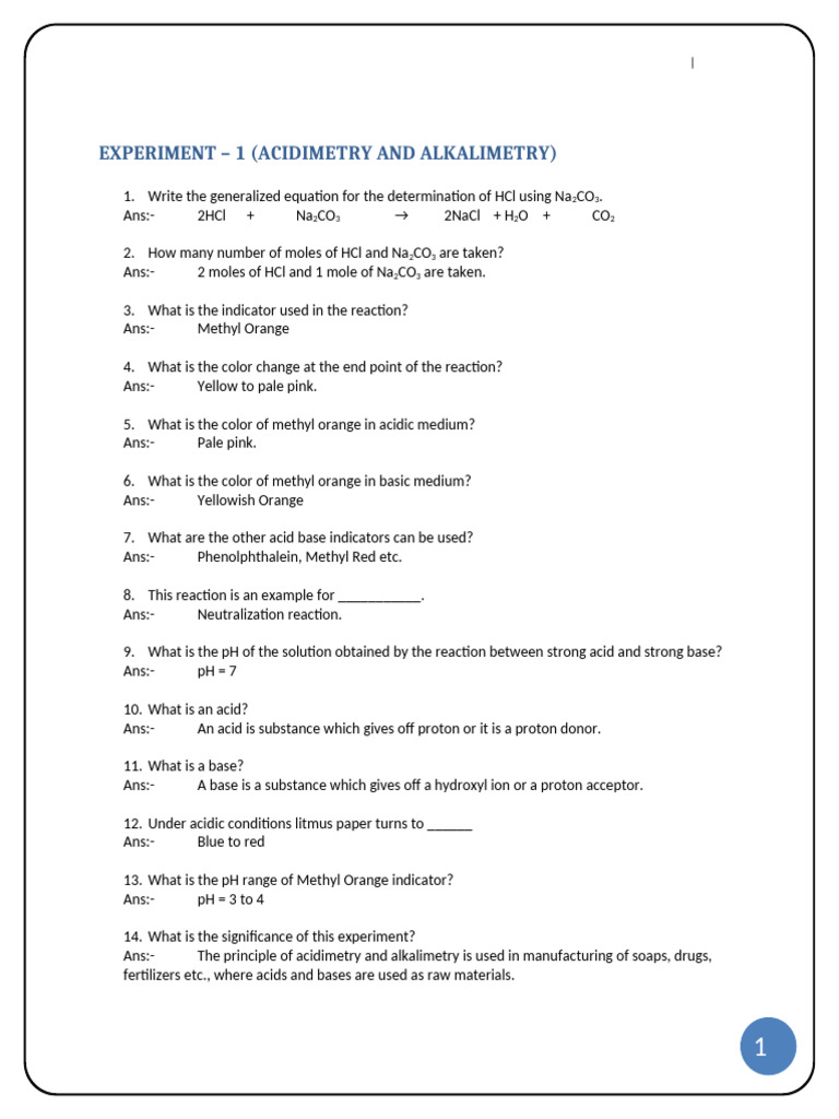 Viva Questions | PDF