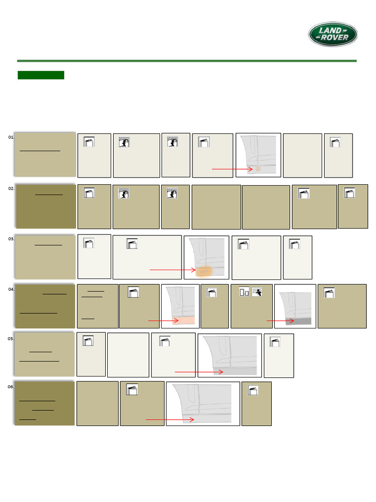 Range Rover L322 Steel Repair Guide | PDF