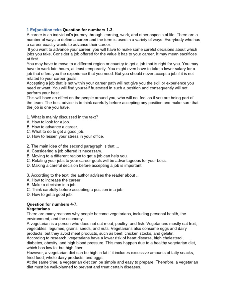 Soal Bahasa Inggris Gisn | PDF