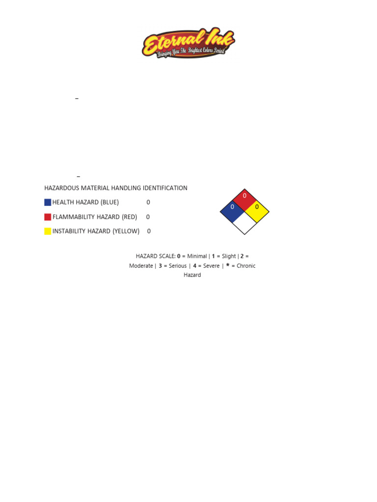 Eternal Ink SDS White Knight EU 2022 | PDF