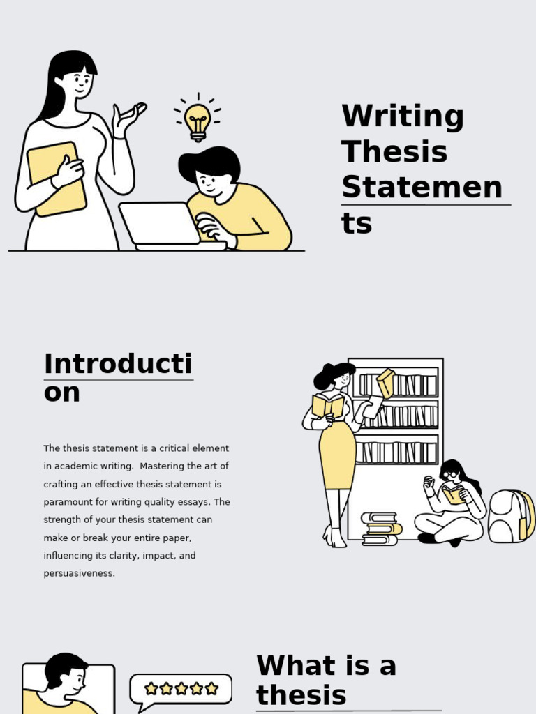 Thesis Statements | PDF