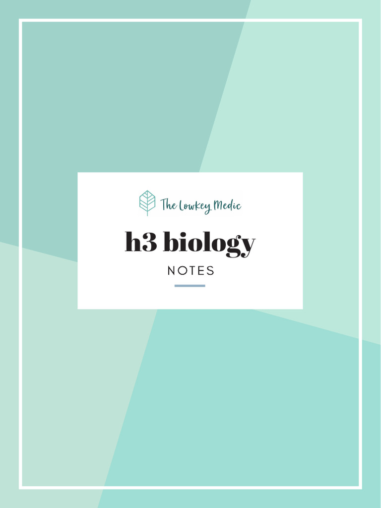 H3 Biology Notes C2 Genetics and Inheritance | PDF | Molecular Cloning ...