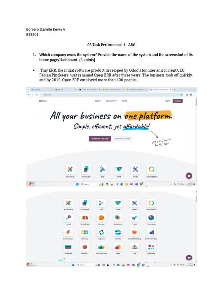 03 Task Performance 1 - Borrero - Danelle | PDF