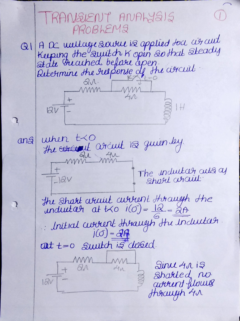 Transient ANALYSIS | PDF