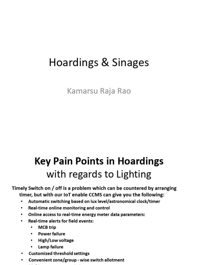 Hoardings & Sinages V2 | PDF Hoardings & Sinages V2 | PDF