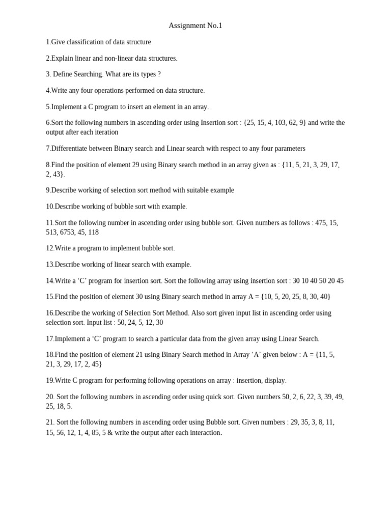 DSU Assignment | PDF