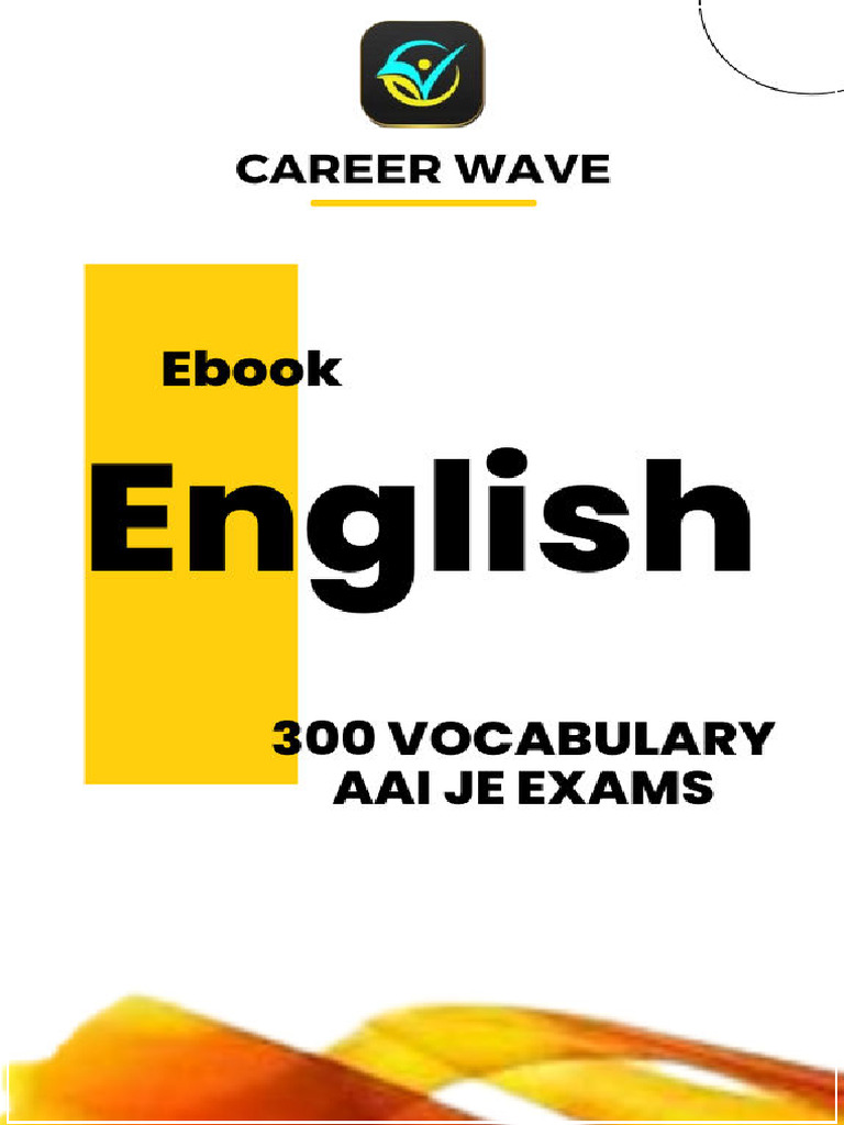 Vocab Top 300 Words | PDF