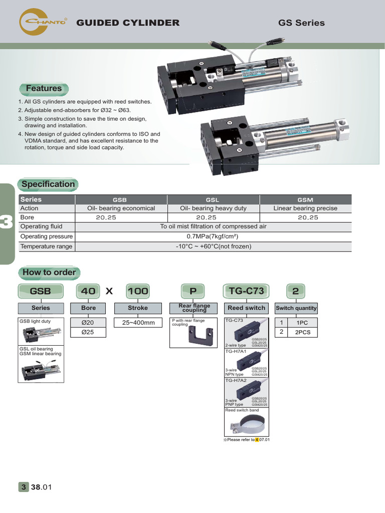Chanto Gsb Gsl （Chanto Ct 长拓pdf 资料） | PDF
