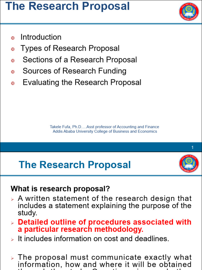 MSC Research Proposal | PDF