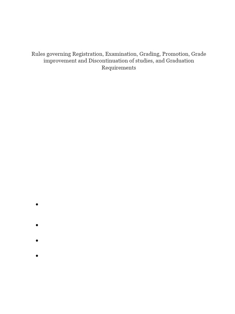 BSDS Pass Fail Policy | PDF